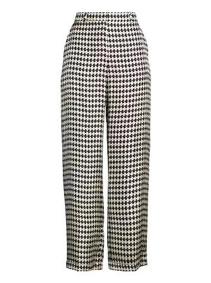 Max Mara Two-tone Wide-leg Trousers - Gray