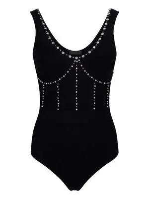Liu Jo Embroidered Jumpsuit - Black