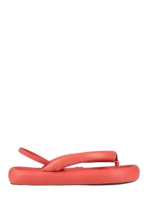 Isabel Marant Étoile Leather Flip-flops - Red