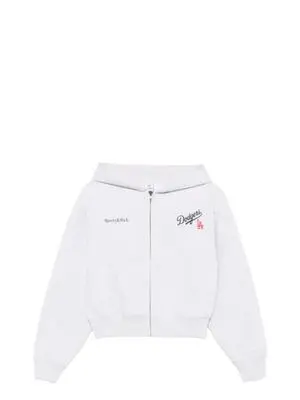 SPORTY  RICH Sporty & Rich Dodgers Zip Hoodie - No