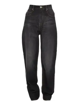 ISABEL MARANT ÉTOILE Isabel Marant Etoile High-Rise Curved Jeans