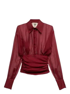 ANIYE BY Ivette Buttoned Collared Shirt - Red