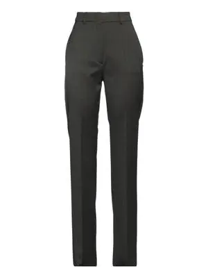 Sportmax Tailored Two-tone Wool Stretch Trousers - Black