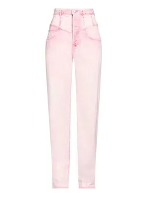 Isabel Marant Étoile Straight-leg Denim Trousers - Pink