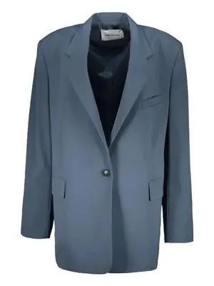 LOW CLASSIC Single-breasted Blazer - Blue