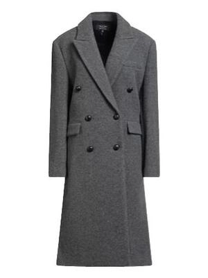 Rag & Bone Double-breasted Long-sleeve Woolen Coat - Black