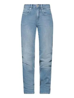 Isabel Marant Étoile Light Wash Straight-leg Denim Jeans - Blue