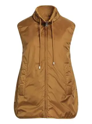 Max Mara Minimalist Solid-color Sleeveless Vest - Brown
