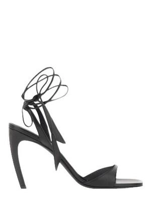 ATTICO Attico Ora Tie-Fastening Heeled Sandals