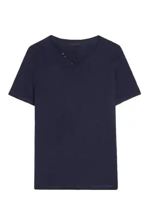 Zadig&Voltaire V-neck T-shirt - Blue