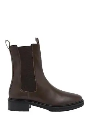 AeydĒ Pull-tab Chelsea Boots - Black