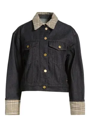 Rag & Bone Dark Denim Jacket - Blue