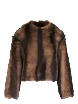 NILI LOTAN Long-sleeve Jacket - Brown