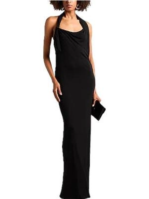 Saint Laurent Sleeveless Maxi Dress - Black