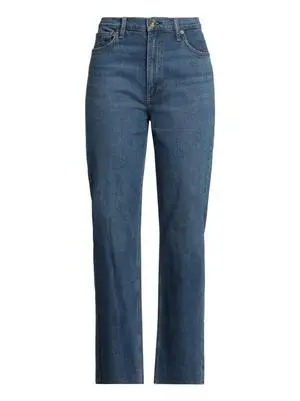 Rag & Bone High-waisted Straight-leg Jeans - Blue