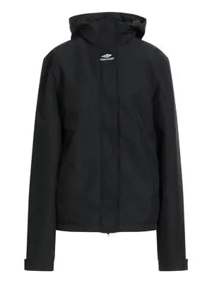 BALENCIAGA Balenciaga Hooded Jacket With Zip And Snap Closure