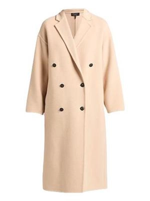 Rag & Bone Double-breasted Woolen Coat - Nude