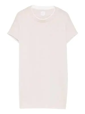 Eleventy Cuffed Sleeve T-shirt - White