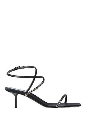 SAINT LAURENT Saint Laurent Open-Heeled Embellished Slingback Sandals