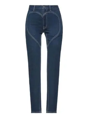 Burberry Straight Leg Jeans - Blue