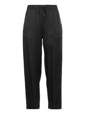 Saint Laurent Satin Drawstring Trousers - Black