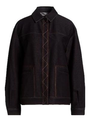 MAX MARA Max Mara Gabardine Long-Sleeve Jacket