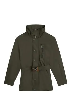 Zadig&Voltaire Belted Zip-up Jacket - Green