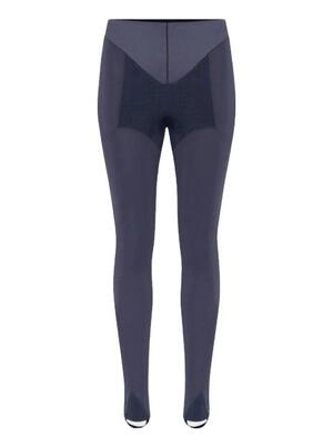 JEAN PAUL GAULTIER Cut Out Detailed Stirrup Leggings - Black