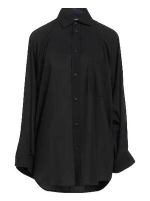 BALENCIAGA Balenciaga Oversized Crepe Shirt With Classic Collar