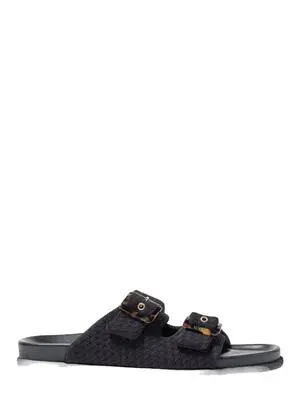ERES Izia Buckle Slides - Black