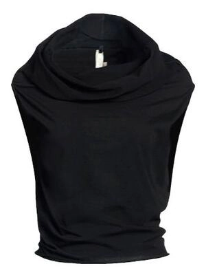 Rick Owens Sleeveless Jersey T-shirt - Black