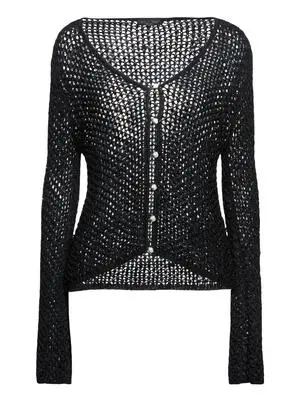 Rag & Bone Open-knit Cardigan - Black