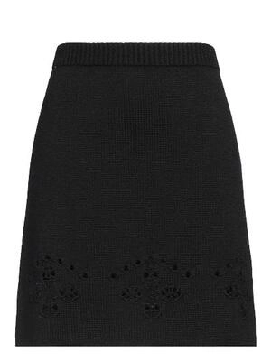 Chloé Knitted Umbrella Skirt - Black