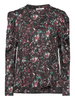Isabel Marant Étoile Isabel Marant Etoile Floral Long-Sleeve Shirt Black