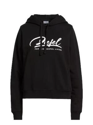 DIESEL® Diesel Graphic Print French Terry Hoodie