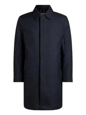 Etro Arnica Motif Jacquard Coat - Black