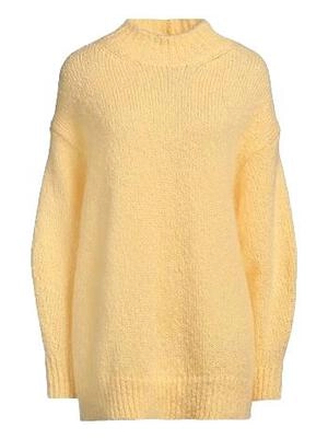 Isabel Marant Étoile Solid Knit Turtleneck Sweater - Yellow