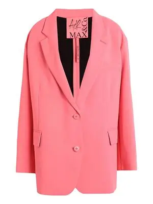 MAXCO. Max&co. Single-breasted Crepe Blazer - Pink