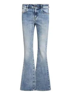 DIESEL® Diesel Mid-Rise Flared Jeans Blue