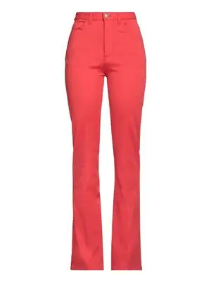 Marni Solid Stretch Jersey Pants - Red