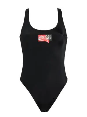 DIESEL® Printed One Piece Swimsuit - Black