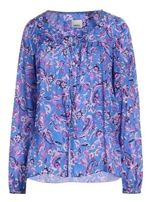 ISABEL MARANT ÉTOILE Isabel Marant Printed Jacquard Satin Shirt