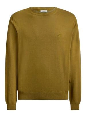 Etro Pegaso Embroidered Jumper - Brown