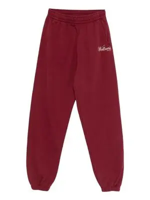 SPORTY  RICH Soho Logo Track Pants - No