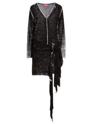 DIESEL® Diesel "Tie & Dye" Long Sleeve Bodycon Dress