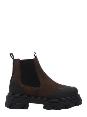 GANNI Chelsea Boots - Chicory Coffee