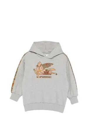 Etro Paisley Logo Hoodie - White