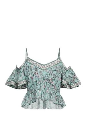 ISABEL MARANT ÉTOILE Isabel Marant Etoile Off-the-Shoulder Floral Print Top