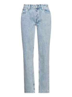 RAG & BONE Rag & Bone Light Wash Straight-Leg Jeans