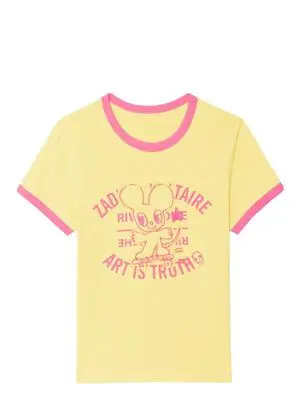 Zadig&Voltaire T-shirt Woos - Yellow
